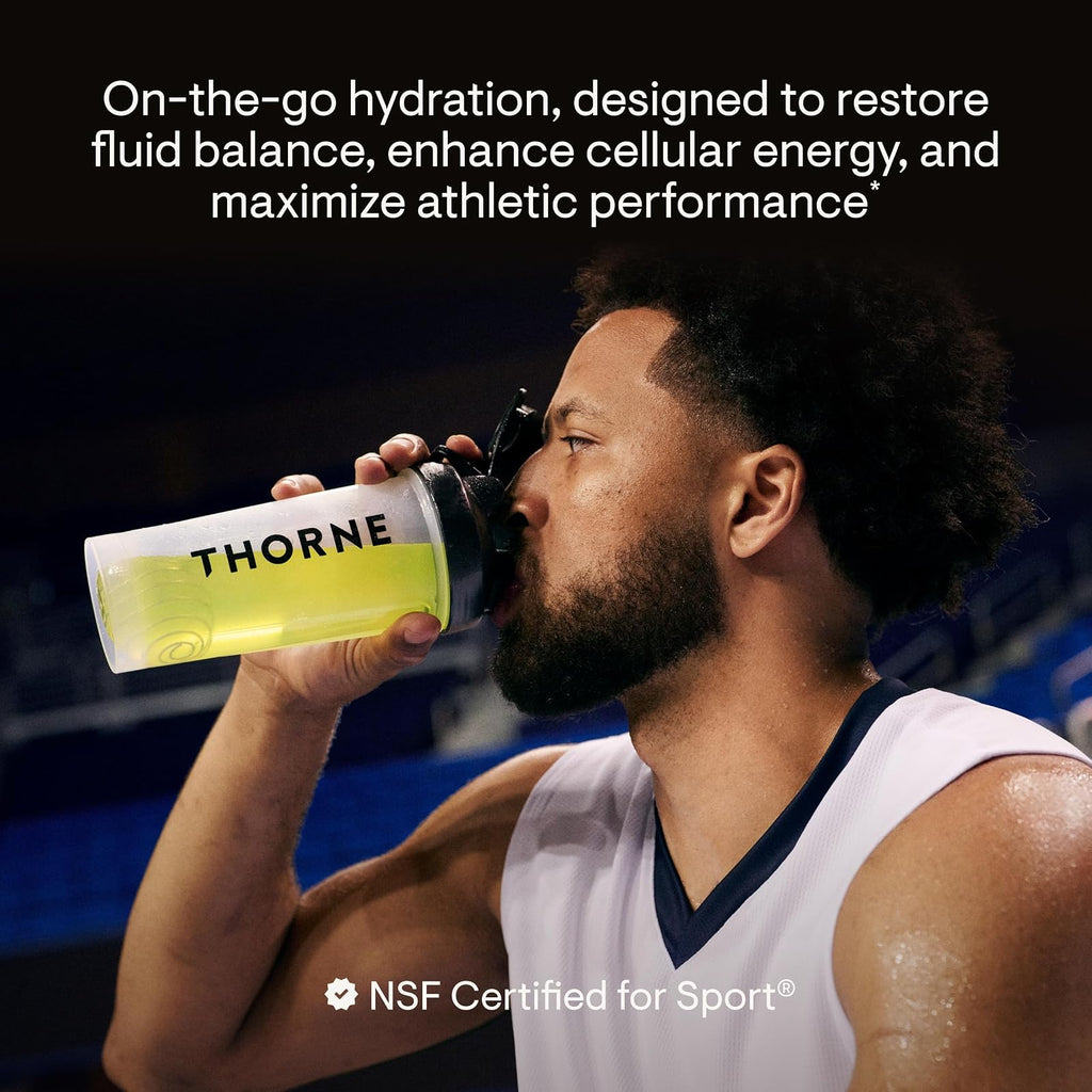 daily hydration with THORNE electrolytes