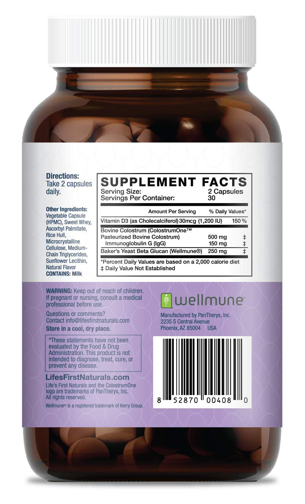 daily immune boost with blended supplements
