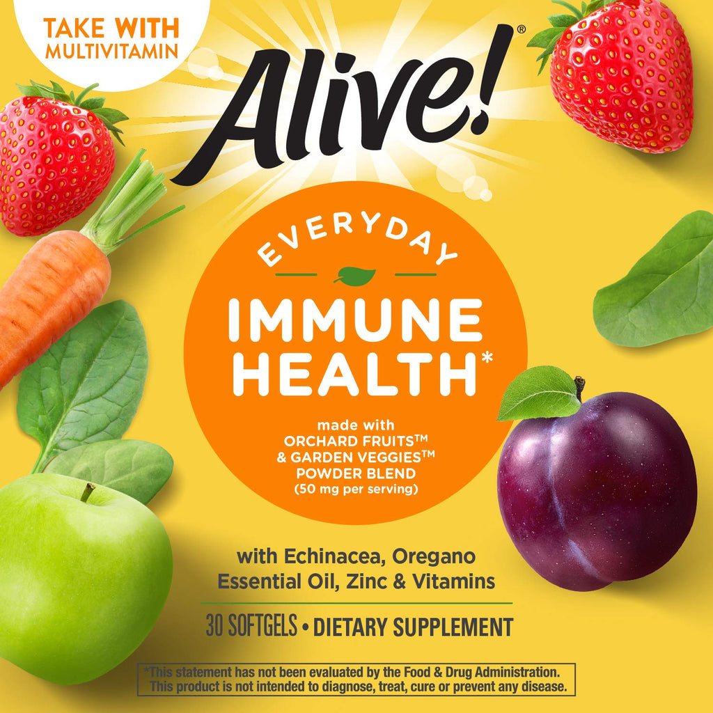 daily immune booster softgels