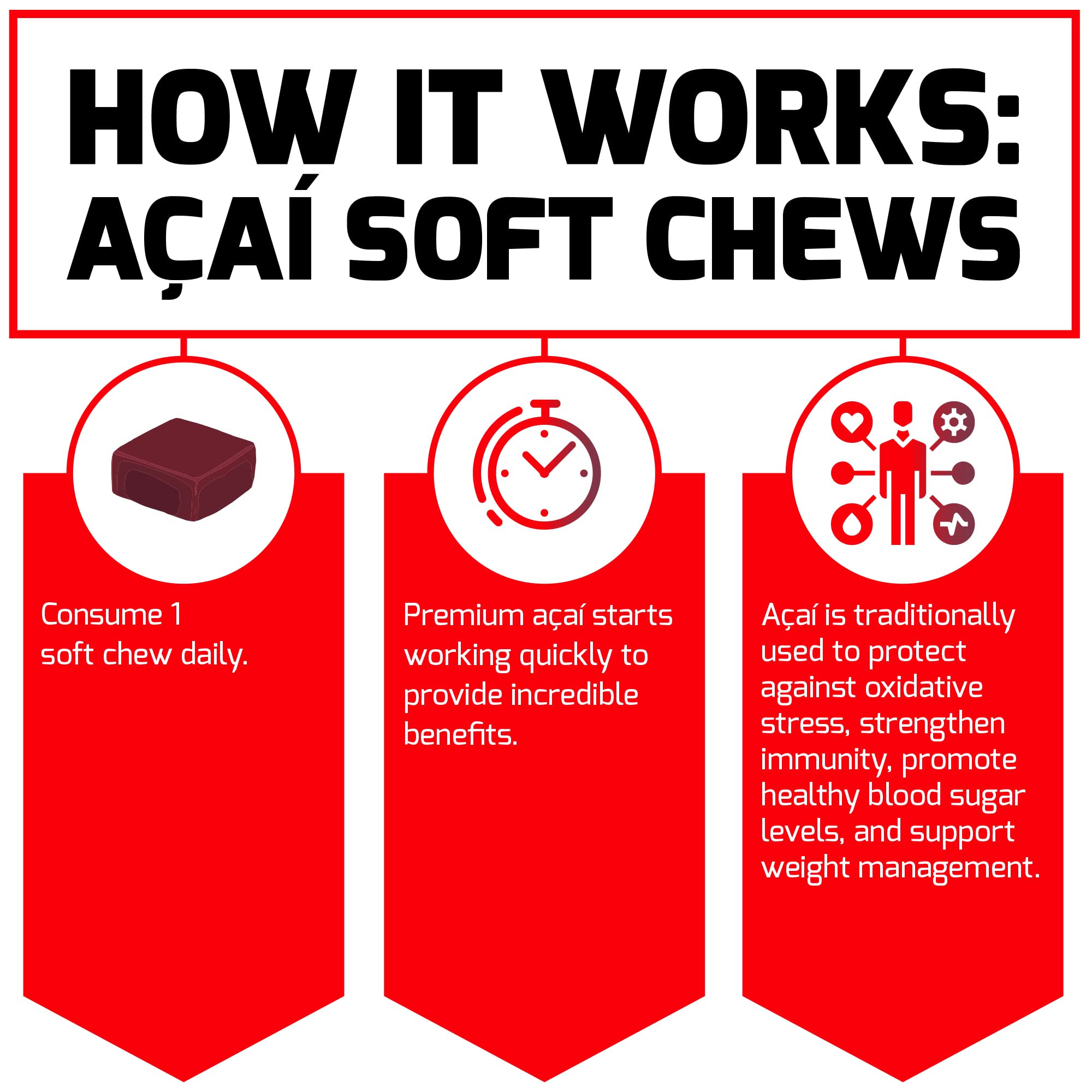 Daily immune defense vitamin chews