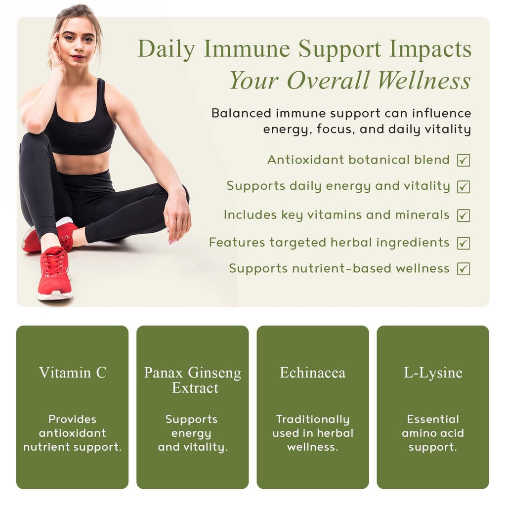 daily immune health support capsules