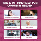 daily immune health support with gummies