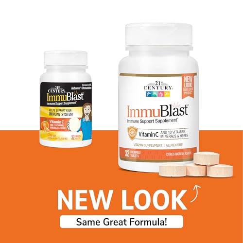 Daily immune support chewable vitamins