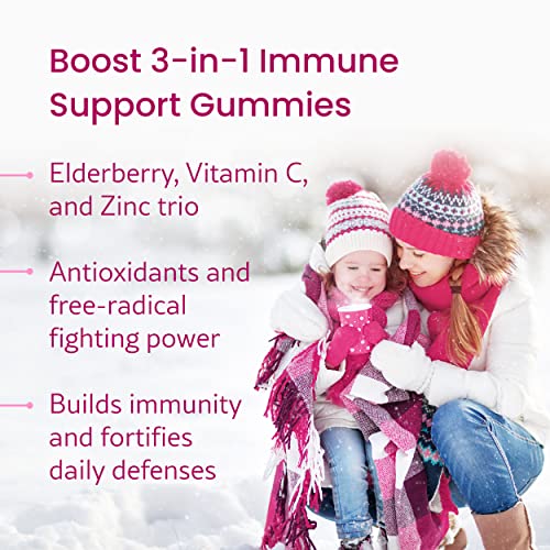 Daily immune support elderberry gummies