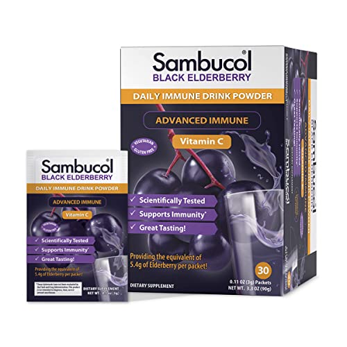 Daily immune support elderberry powder