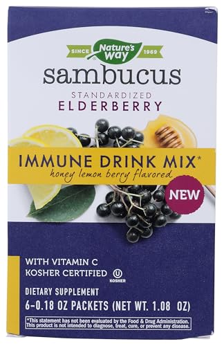 Daily immune support elderberry supplement