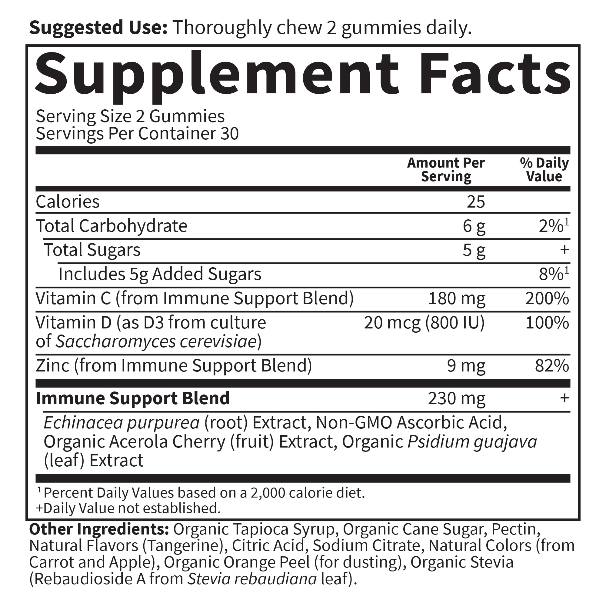 daily immune support gummies