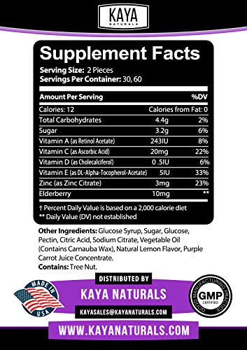 daily immune support gummy vitamins