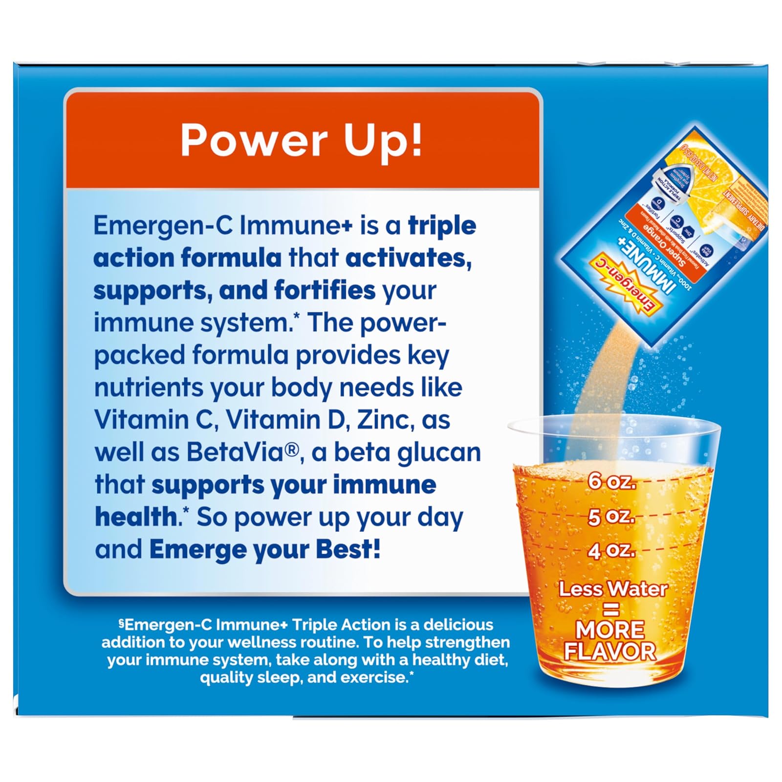 daily immune support multivitamin powder