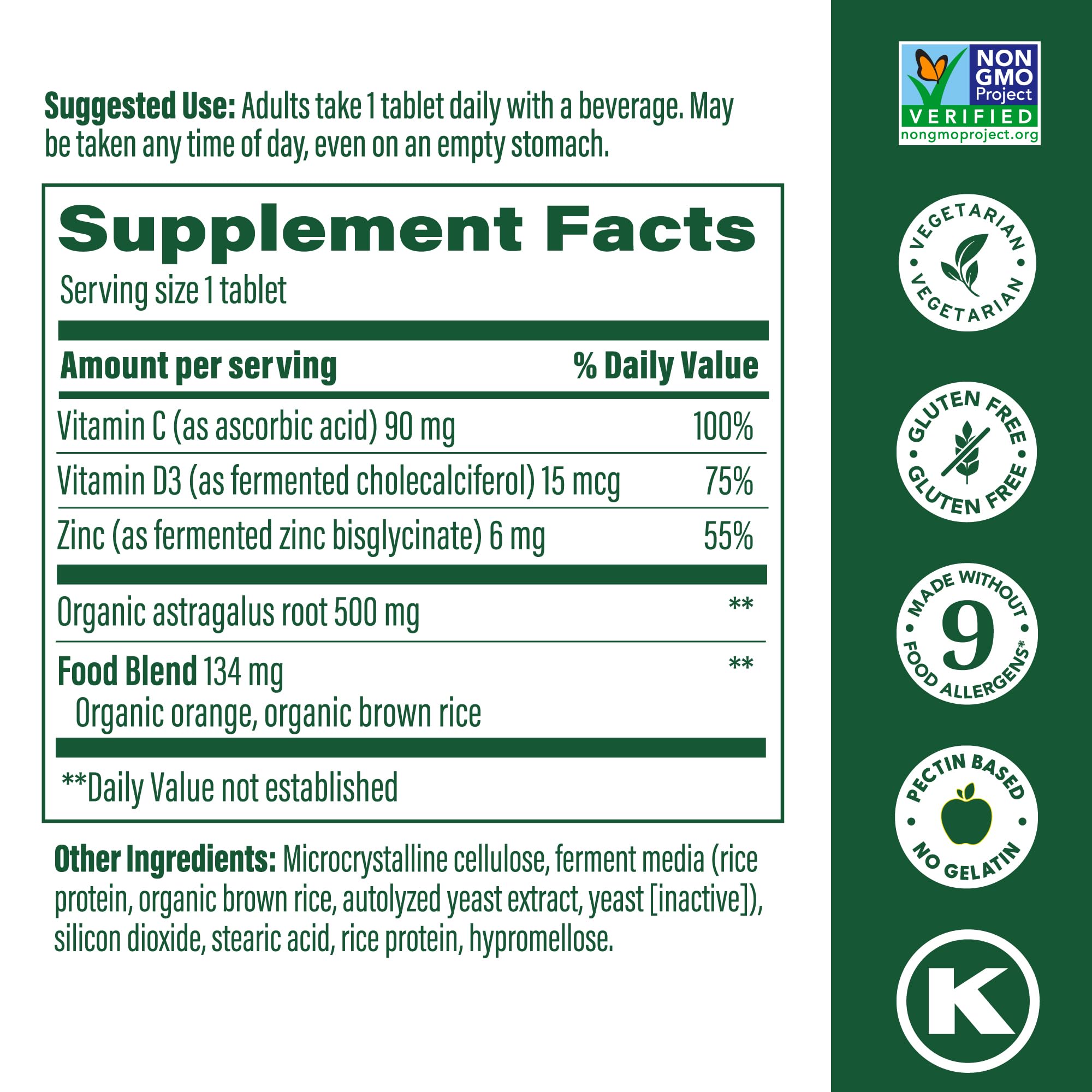 daily immune support vitamins for adults