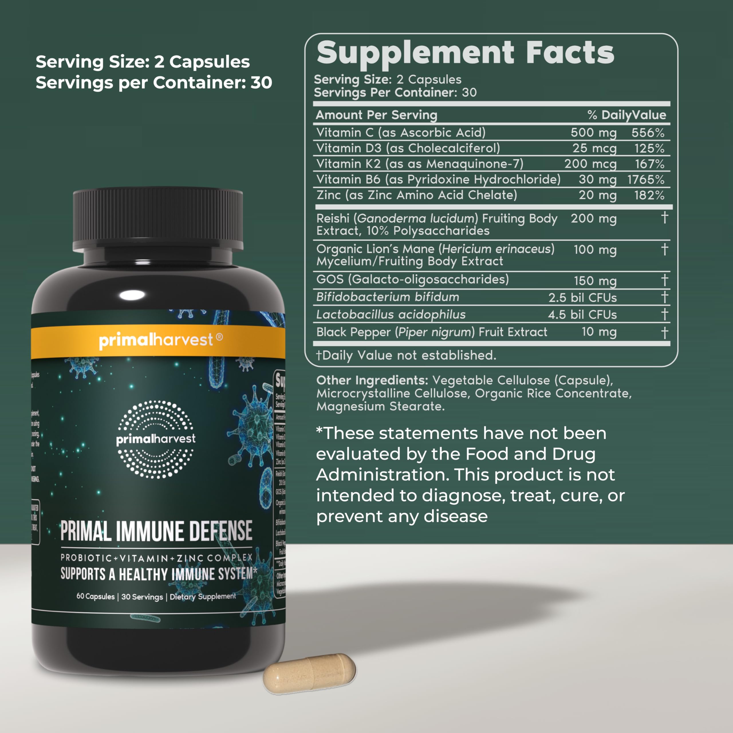 daily immune support vitamins
