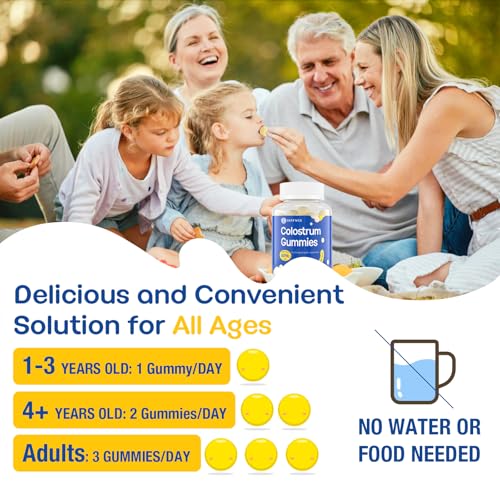 Daily immune support with colostrum