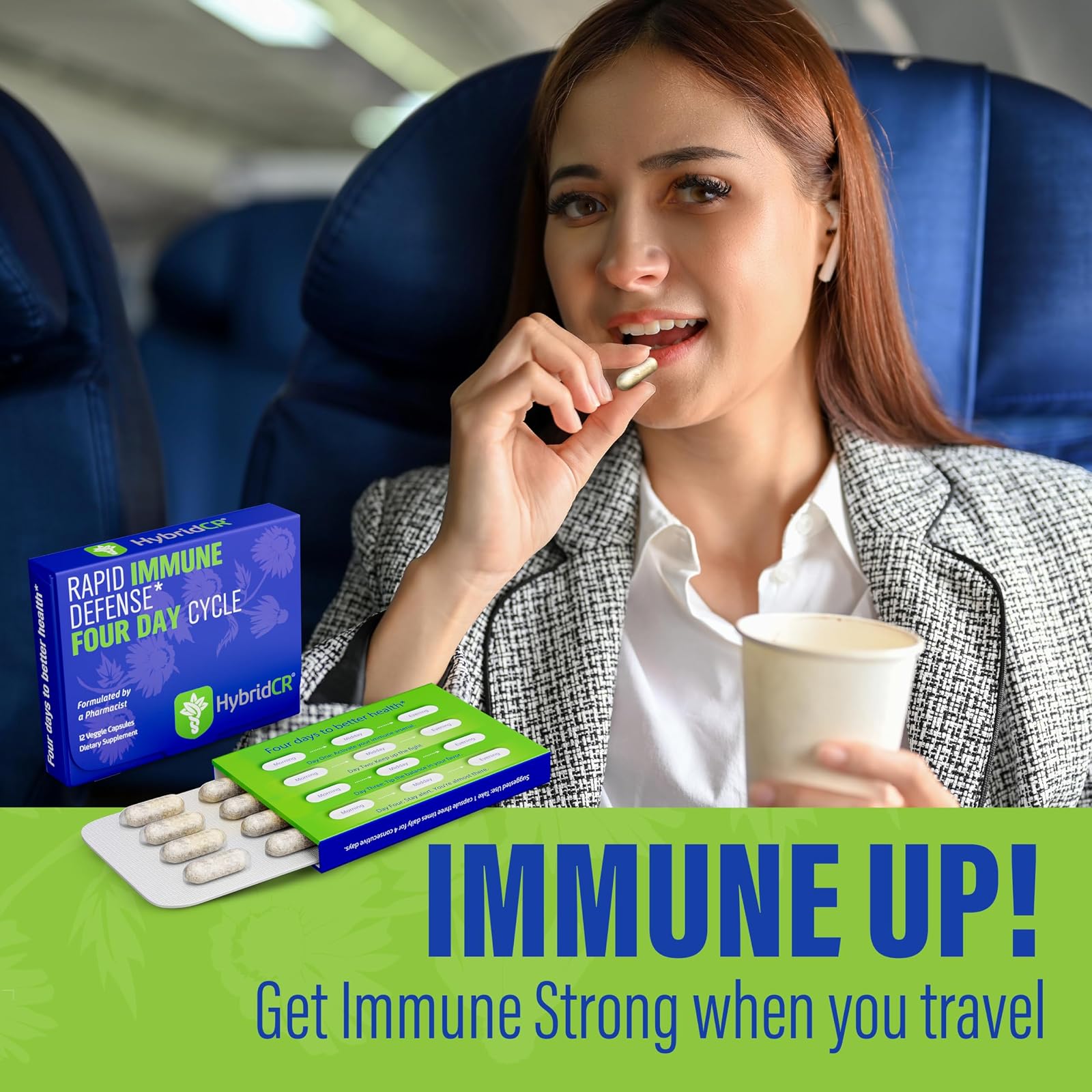 Daily immune support with echinacea