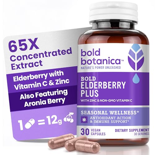 Daily immune support with elderberry extract