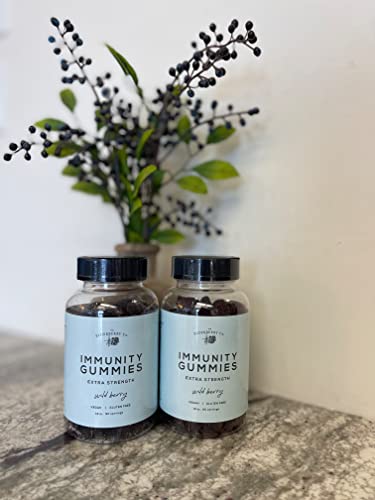 daily immune support with elderberry gummies