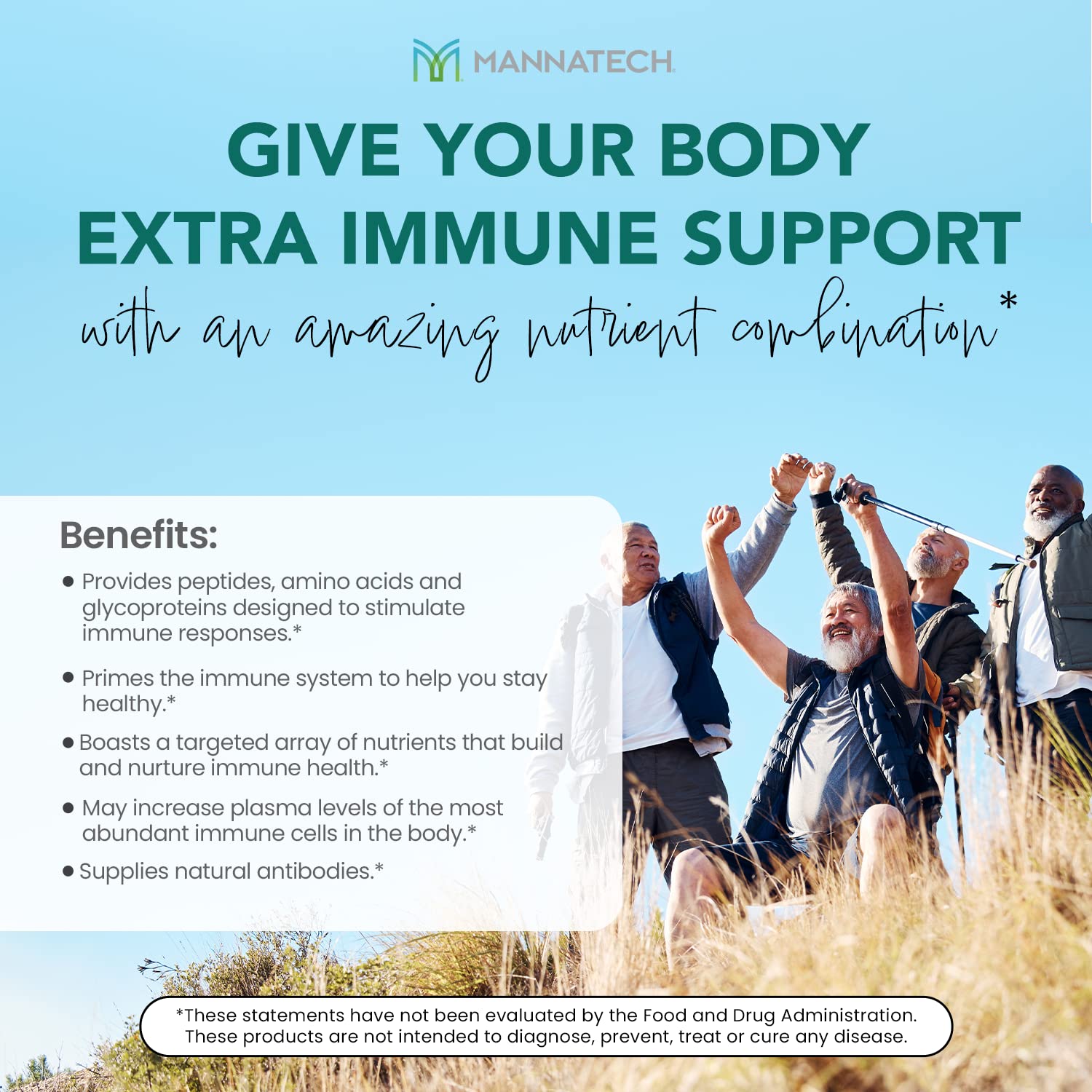 Daily immune support with Mannatech vitamins