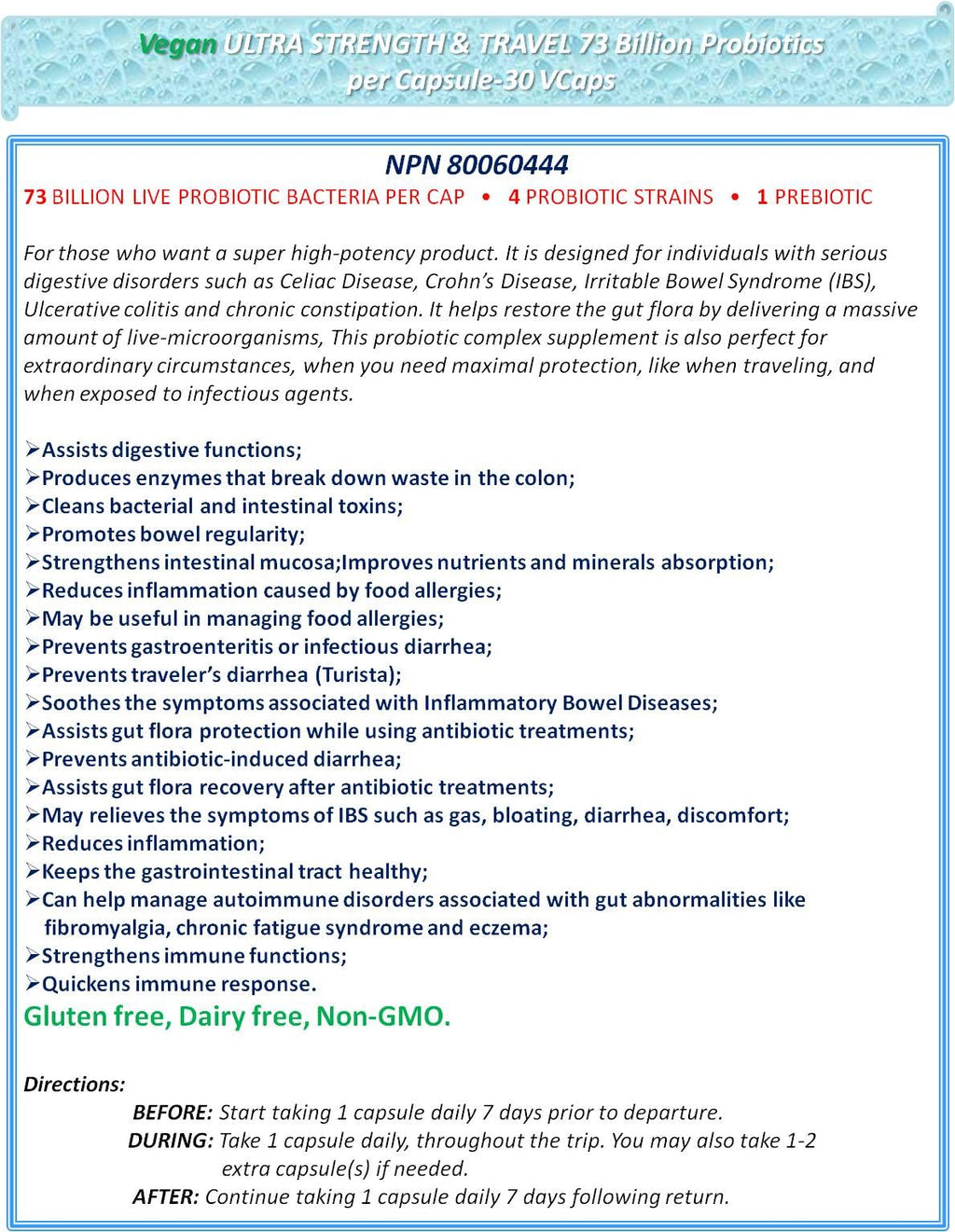 daily immune support with probiotics