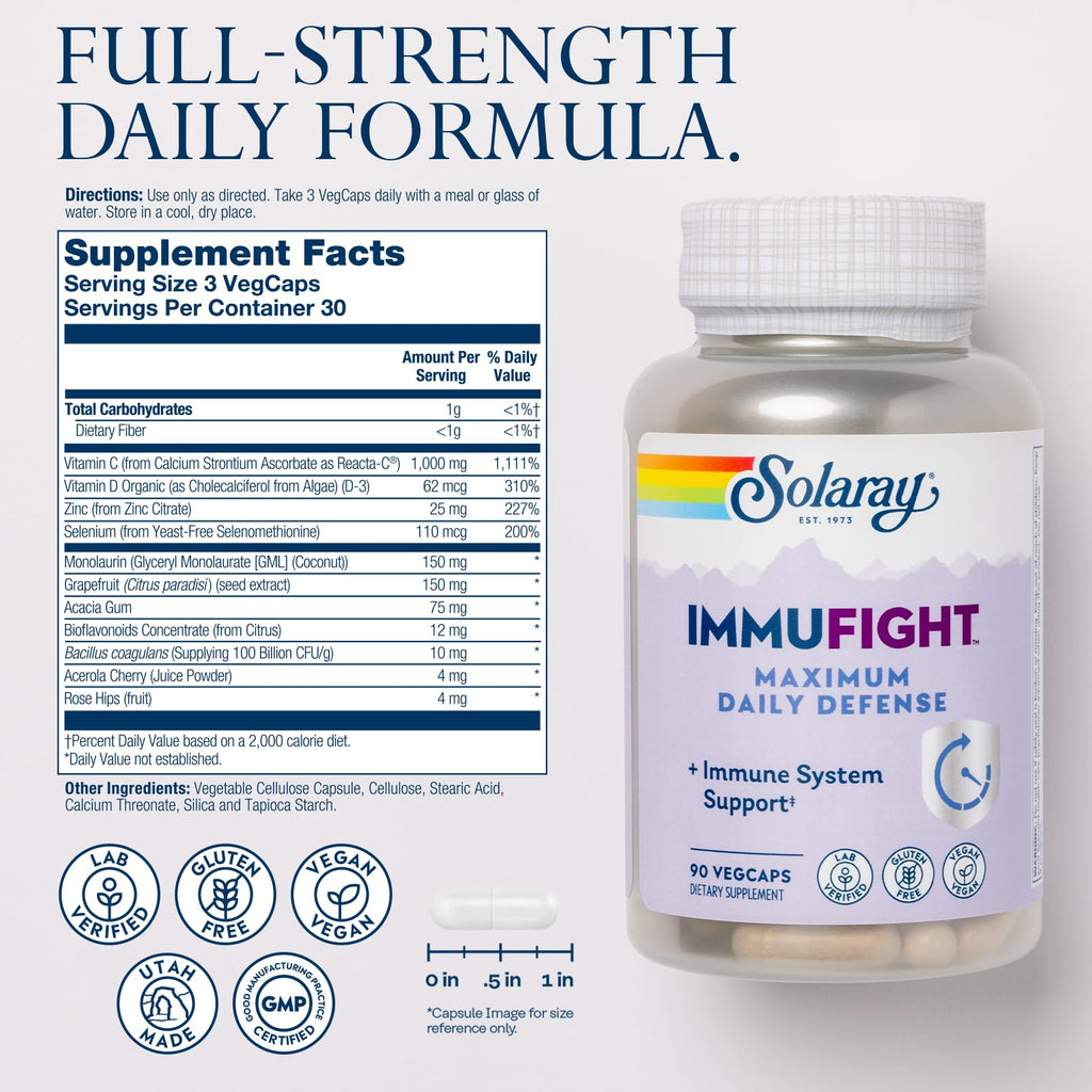 Daily immune support with probiotics