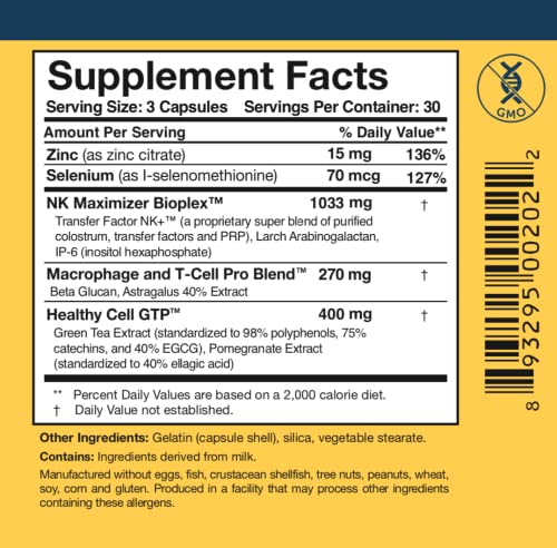 Daily immune support with Transfer Factor