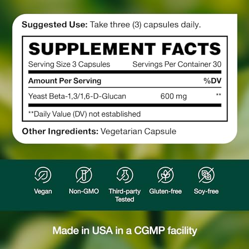 daily immune support with vegan capsules
