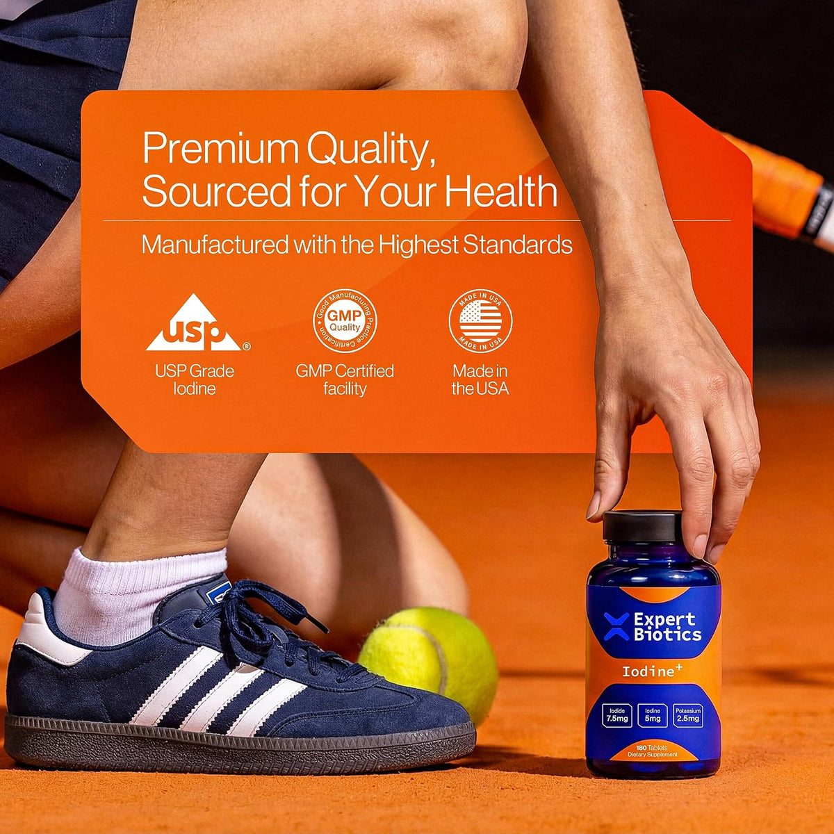 Daily iodine intake support tablets