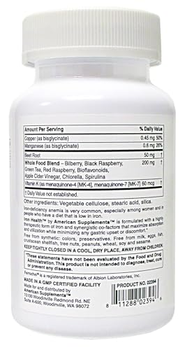 daily iron boost for active lifestyle