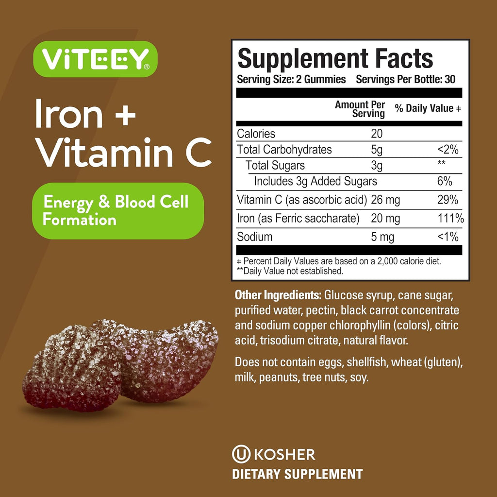 Daily iron boost for energy