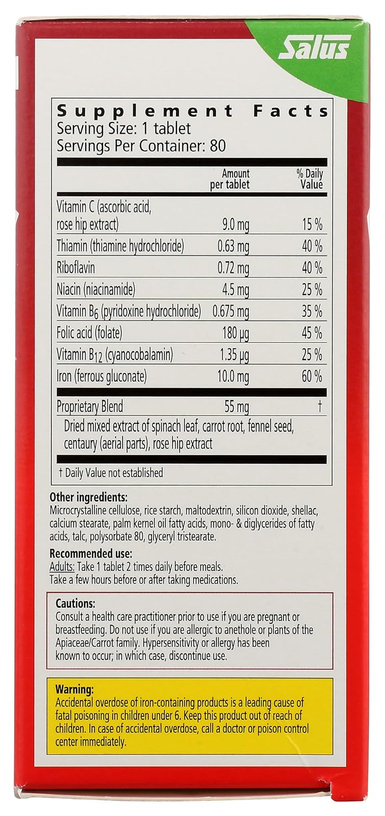 Daily iron boost with Floradix