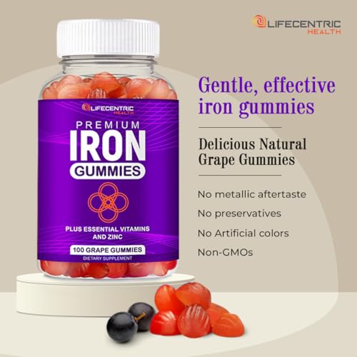 daily iron boost with gummies