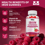 Daily iron boost with gummies