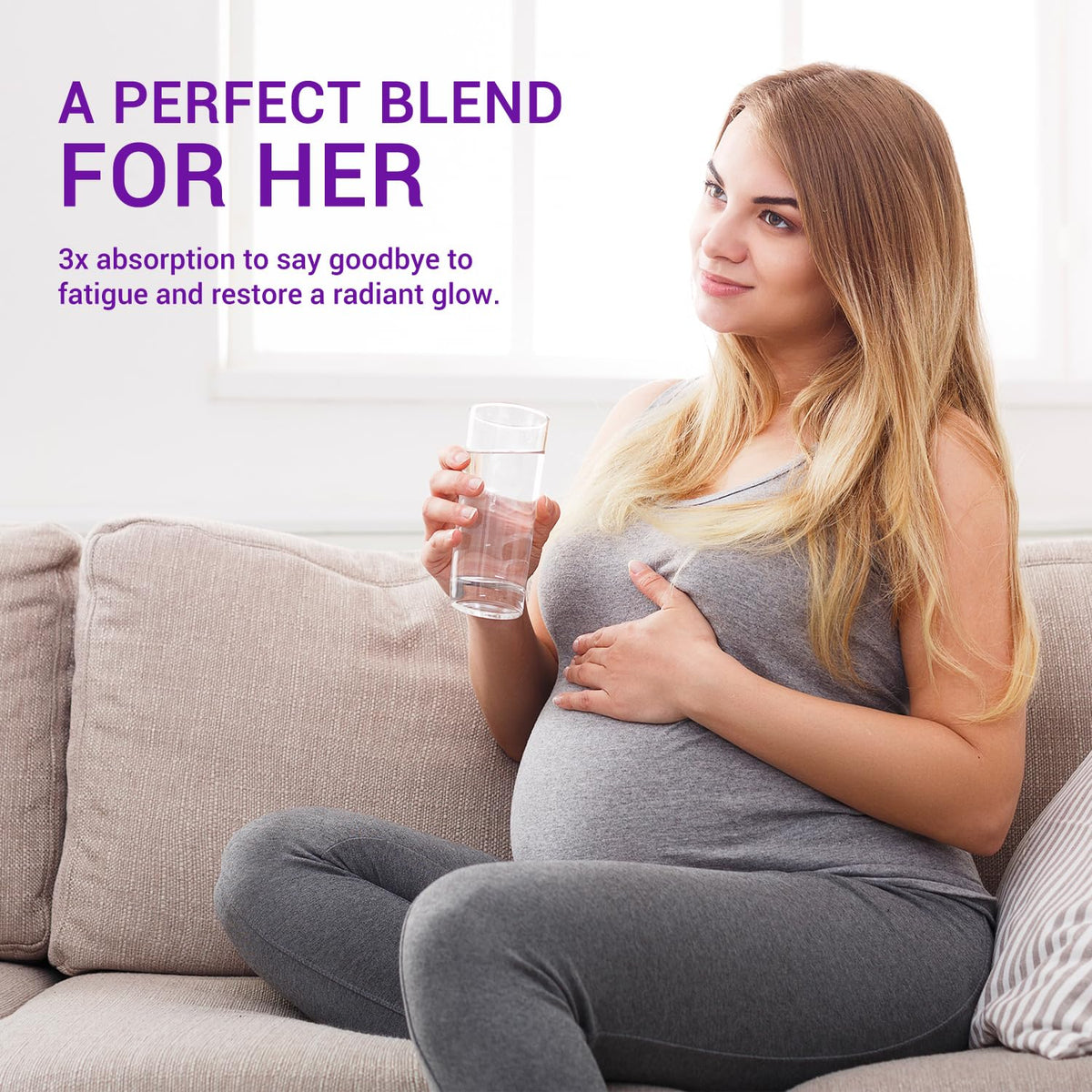 Daily iron boost with vitamin C