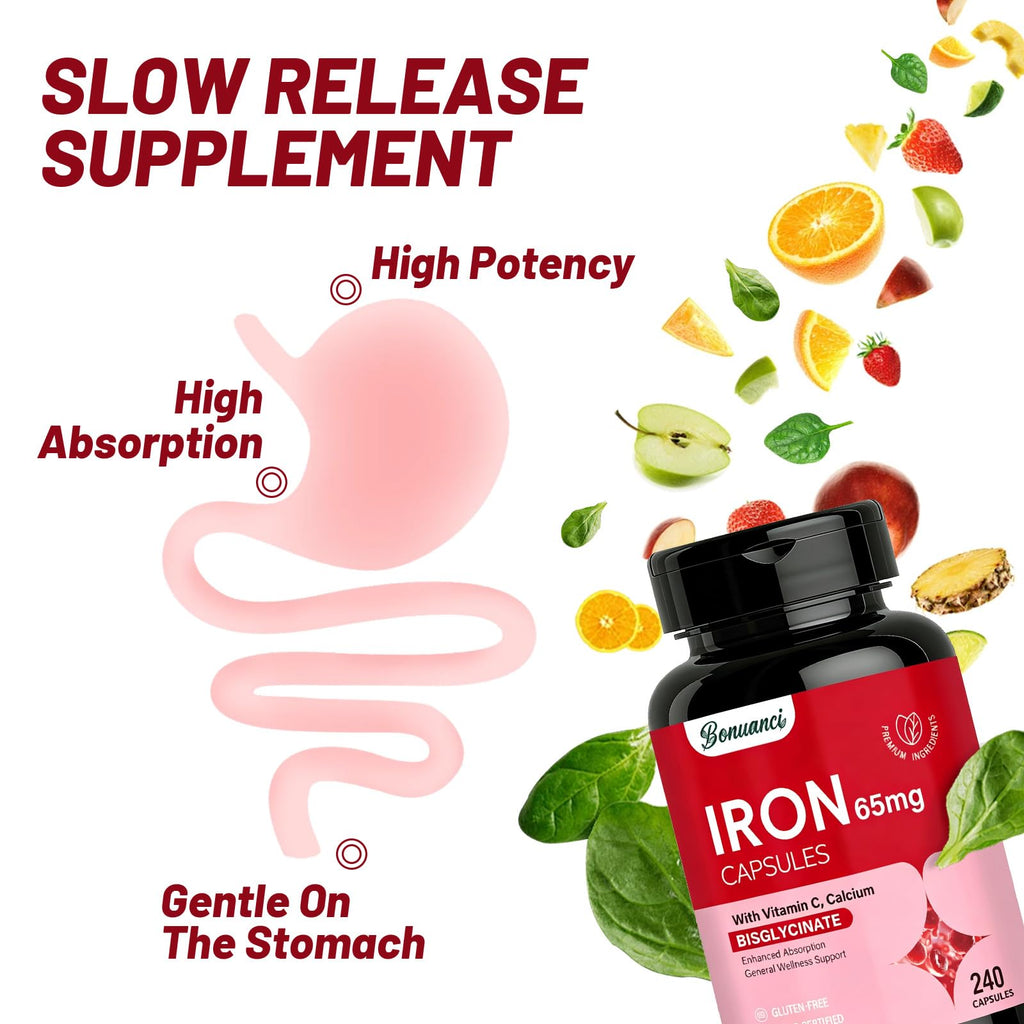 Daily iron boost with Vitamin C