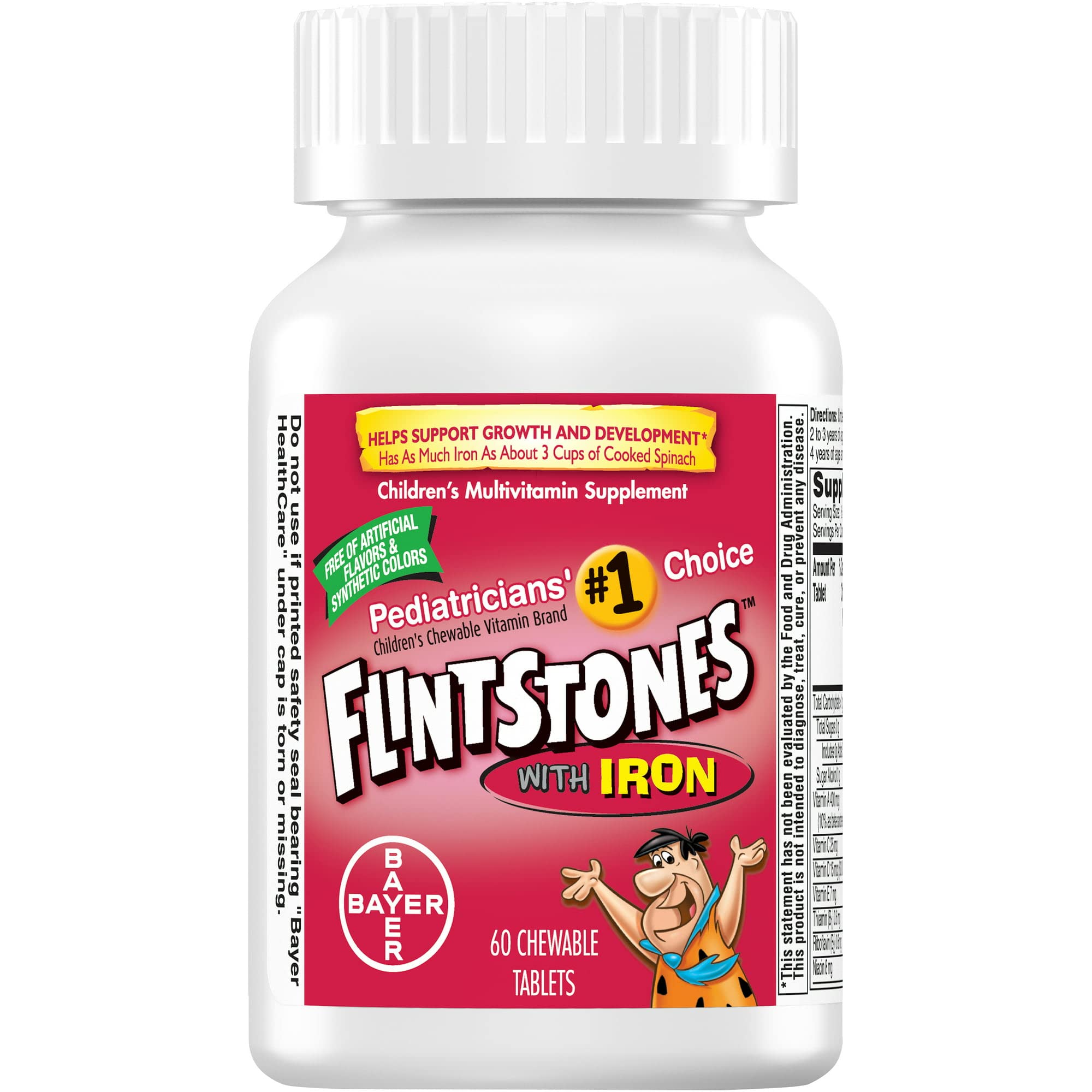 daily iron intake for children
