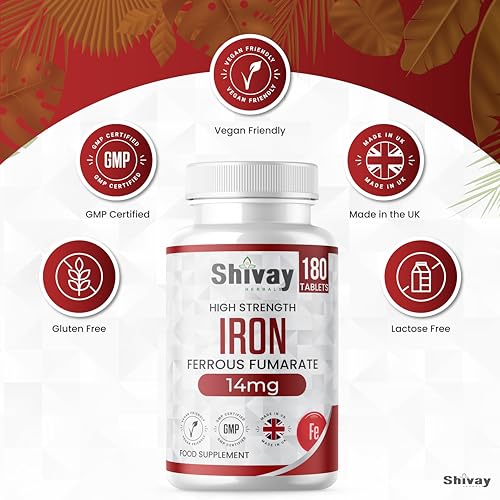 daily iron intake for vitality