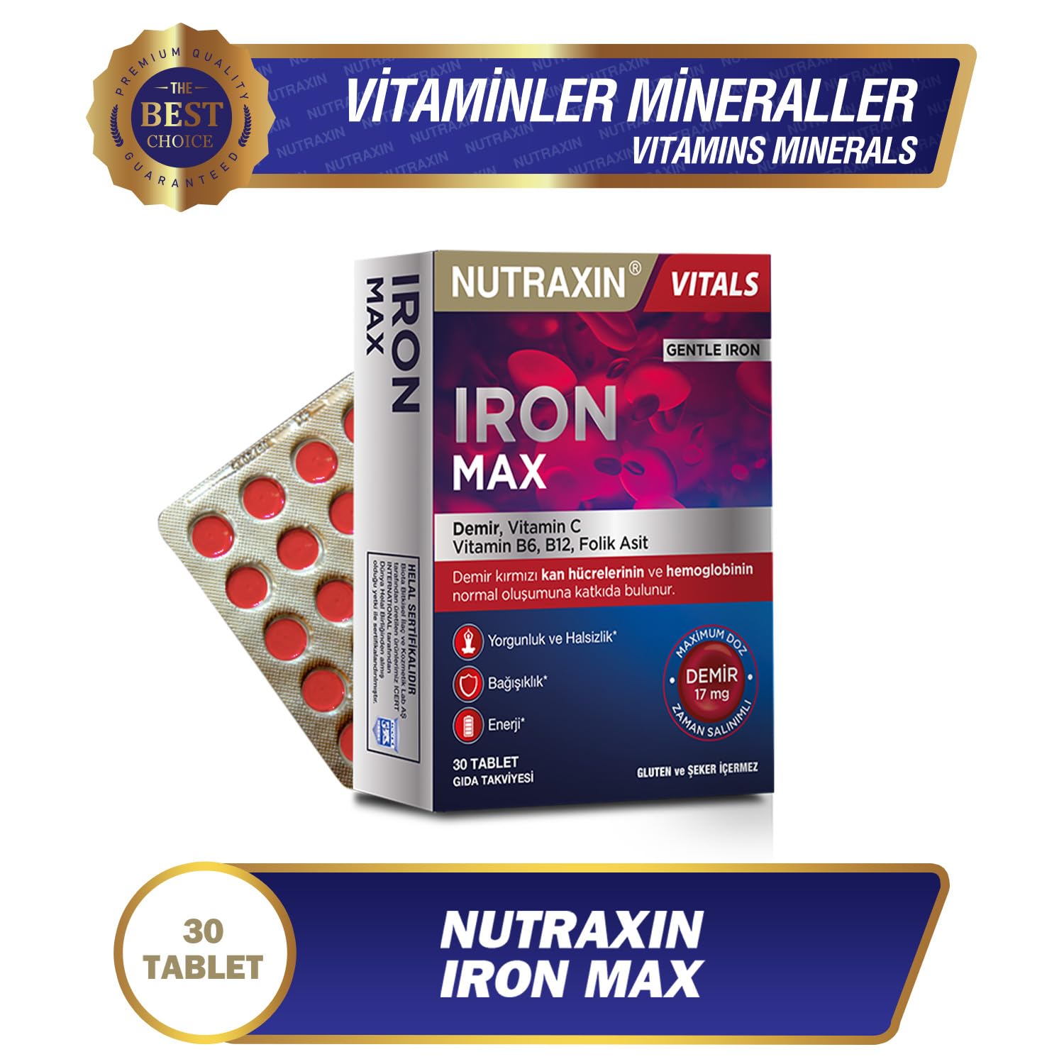 Daily iron intake for women
