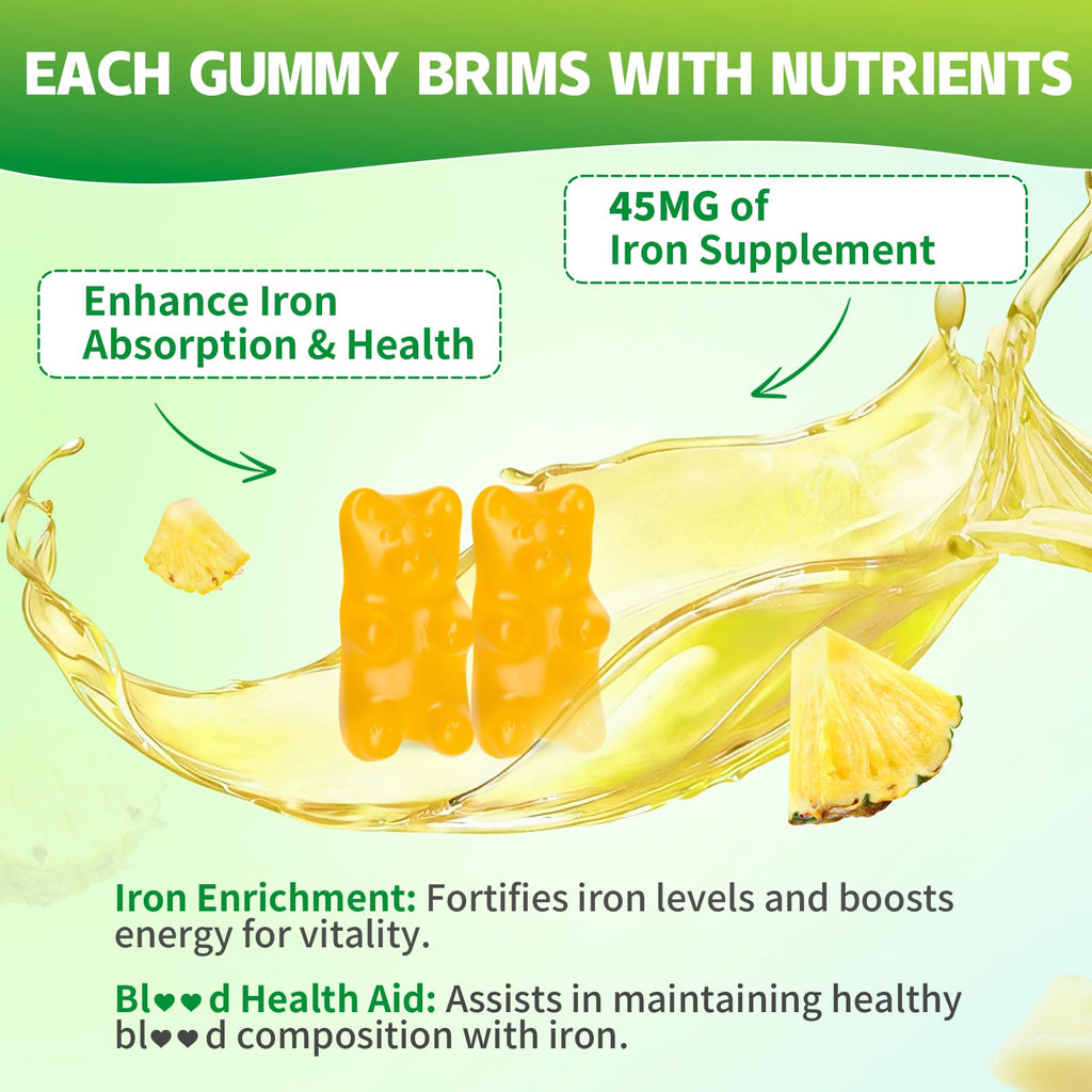 Daily iron intake made easy