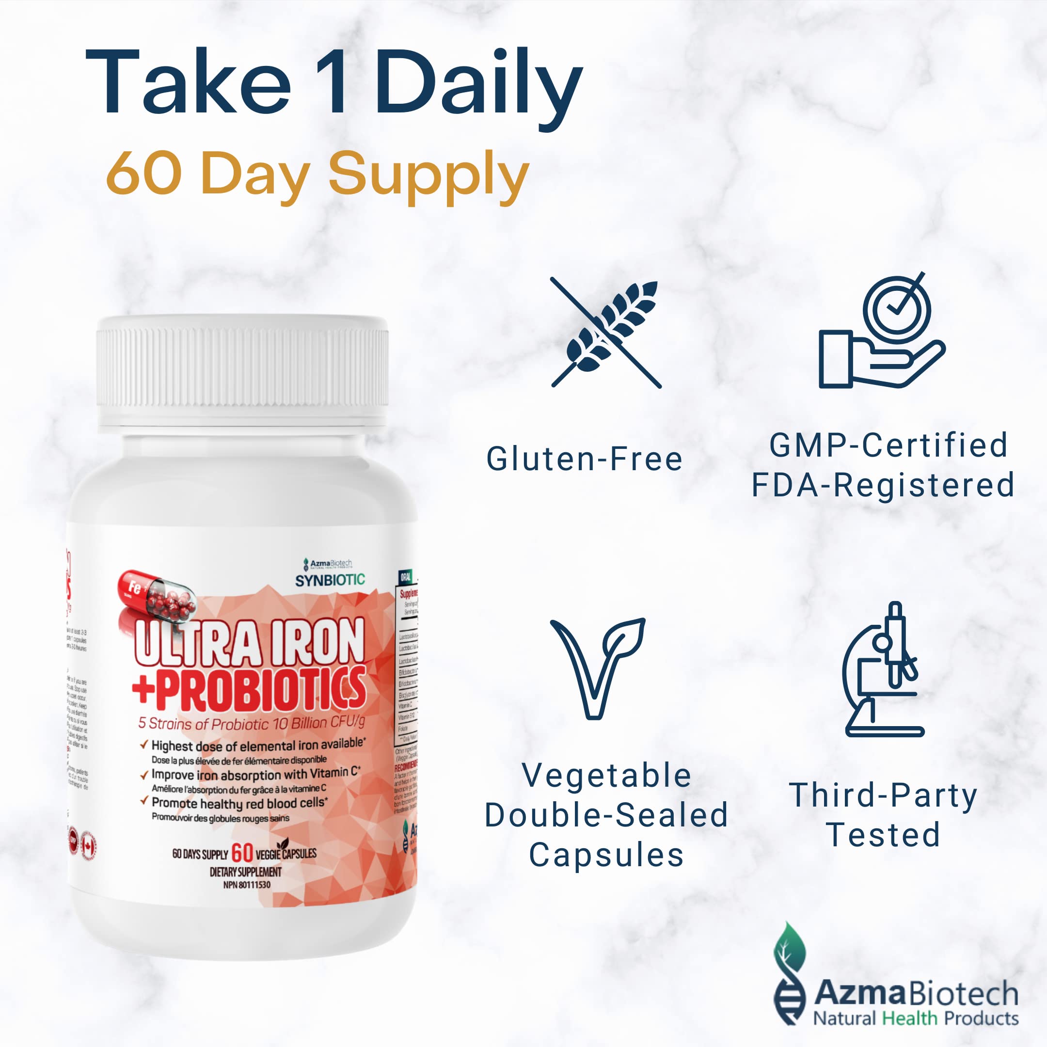 daily iron supplement for energy