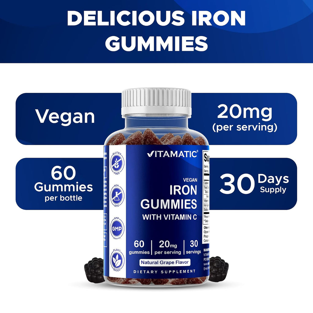 Daily iron supplement for healthy blood