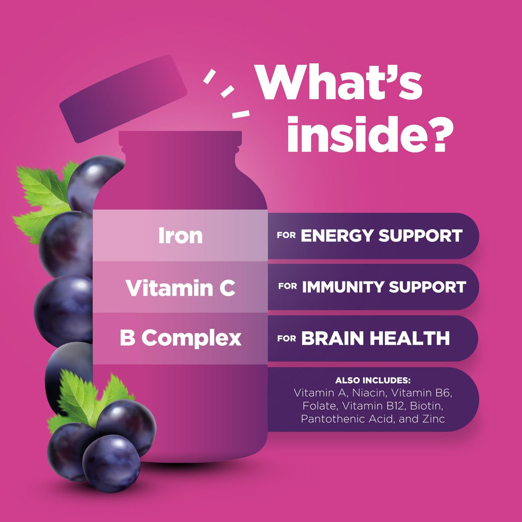Daily iron supplement for kids
