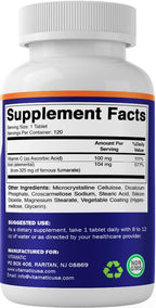 Daily iron supplement for vitality