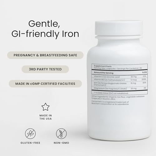Daily iron support for active lifestyles