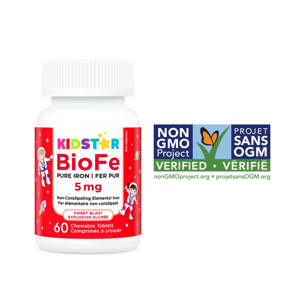 daily iron support for growing children