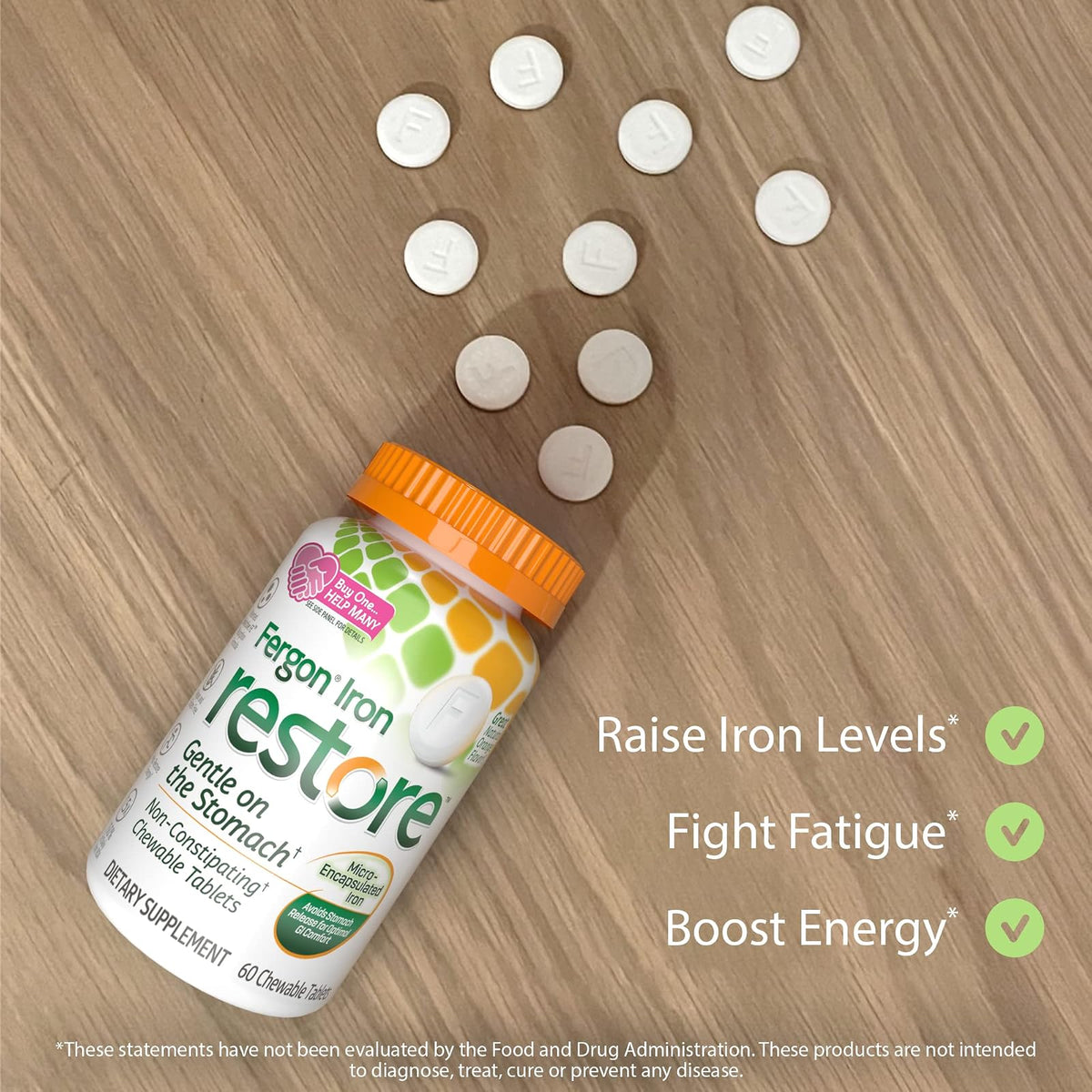 daily iron support for health