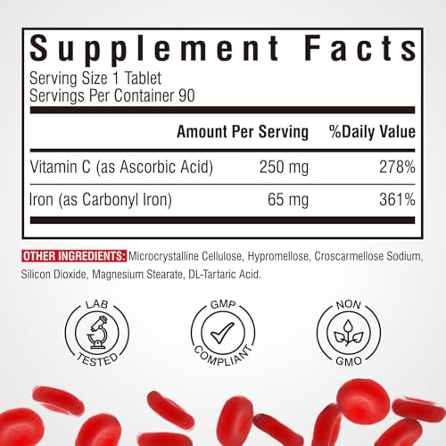 daily iron support for women