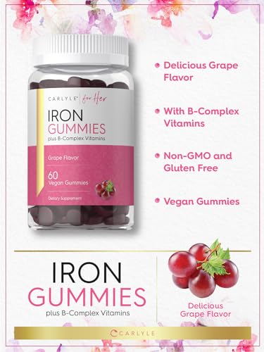 daily iron support in gummy form