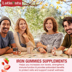 Daily iron support in gummy form