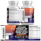 Daily joint health capsules for active lifestyle
