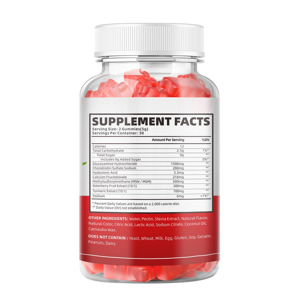 daily joint health gummies for seniors