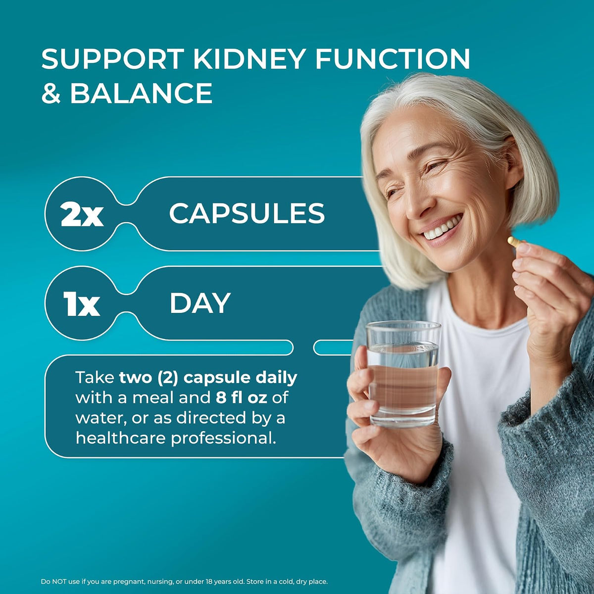 daily kidney health supplement formula