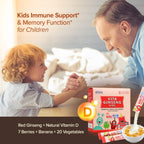 Daily kids vitamins for health
